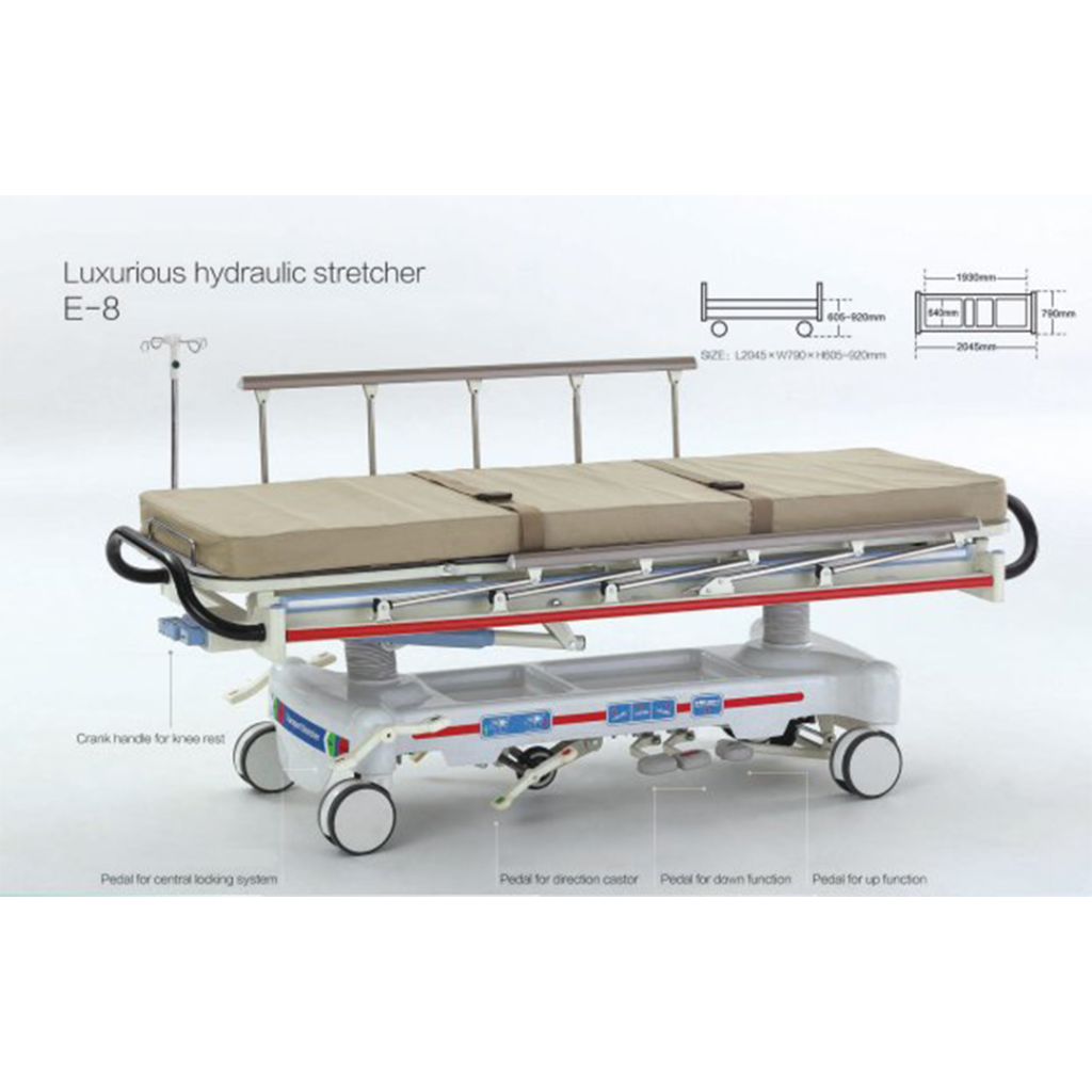 E-8 PATIENT STRETCHER – MedCorp