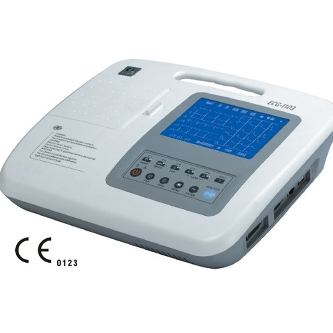 ECG1103W DIGITAL – THREE CHANNEL – 12 LEADS ELECTROCARDIOGRAPHG MONITOR ...
